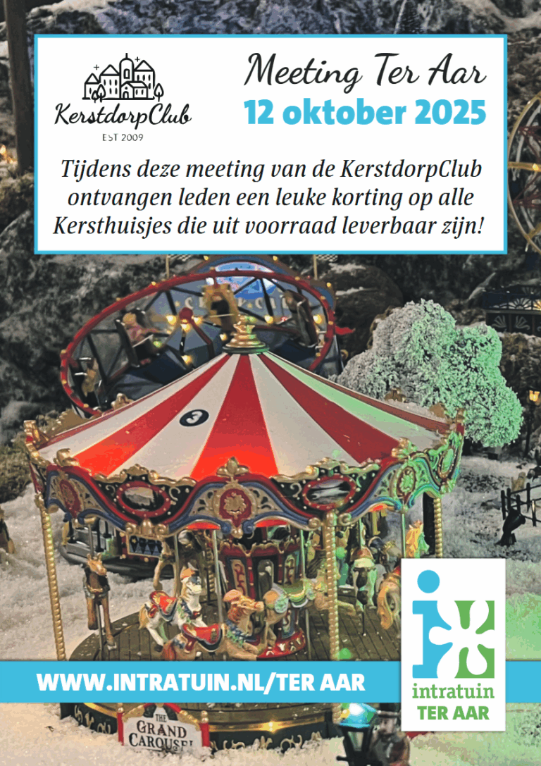 Tuincentrum meeting Intratuin Ter Aar – Kerstdorpclub